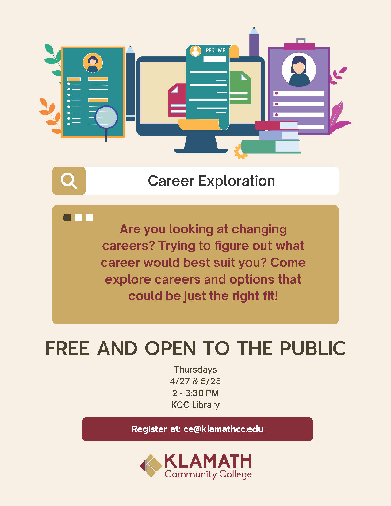KLAMATH Community College | Career Exploration Class